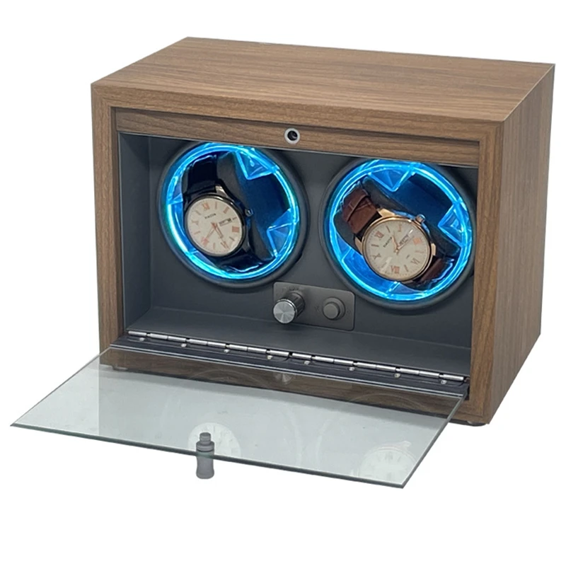 For-Rolex-2-Watch-Winder-Box-Automatic-Usb-Power-Luxury-Wooden-Watch ...