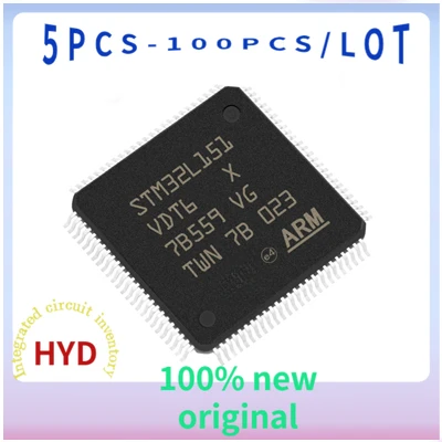 1piece-100-New-STM32L151VDT6-processador-stm32-LQFP-100-ARM-Cortex-M3 ...