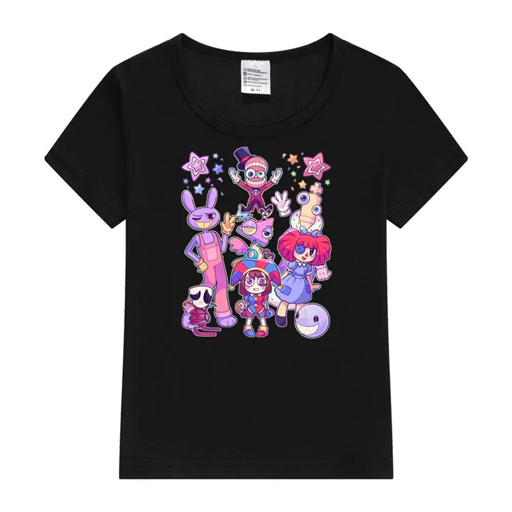 The-Amazing-Digital-Circus-T-Shirts-Children-Short-Sleeve-Boys-Girls ...