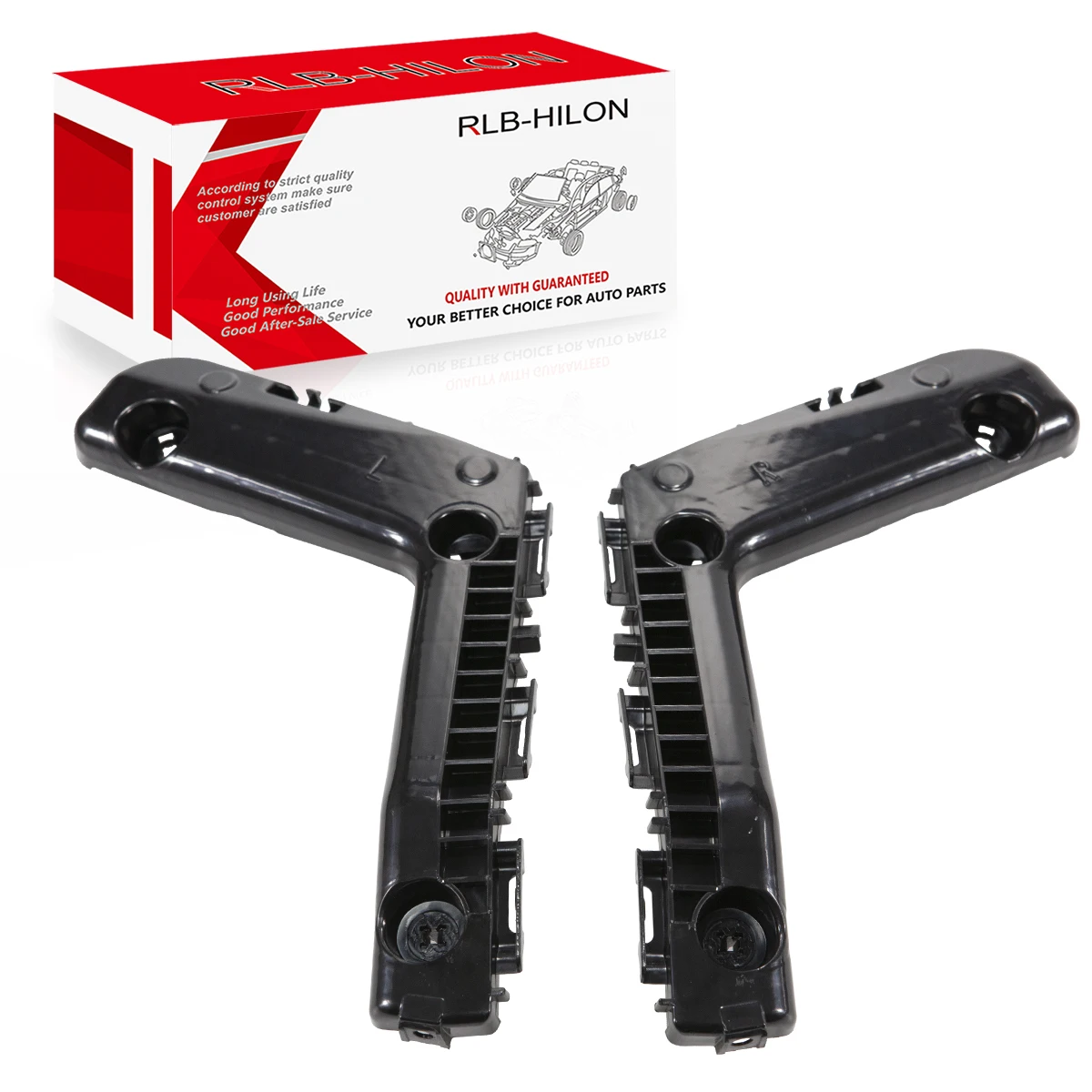 1-Pair-Front-Bumper-Support-Bracket-Retainer-For-Toyota-Corolla-2014 ...