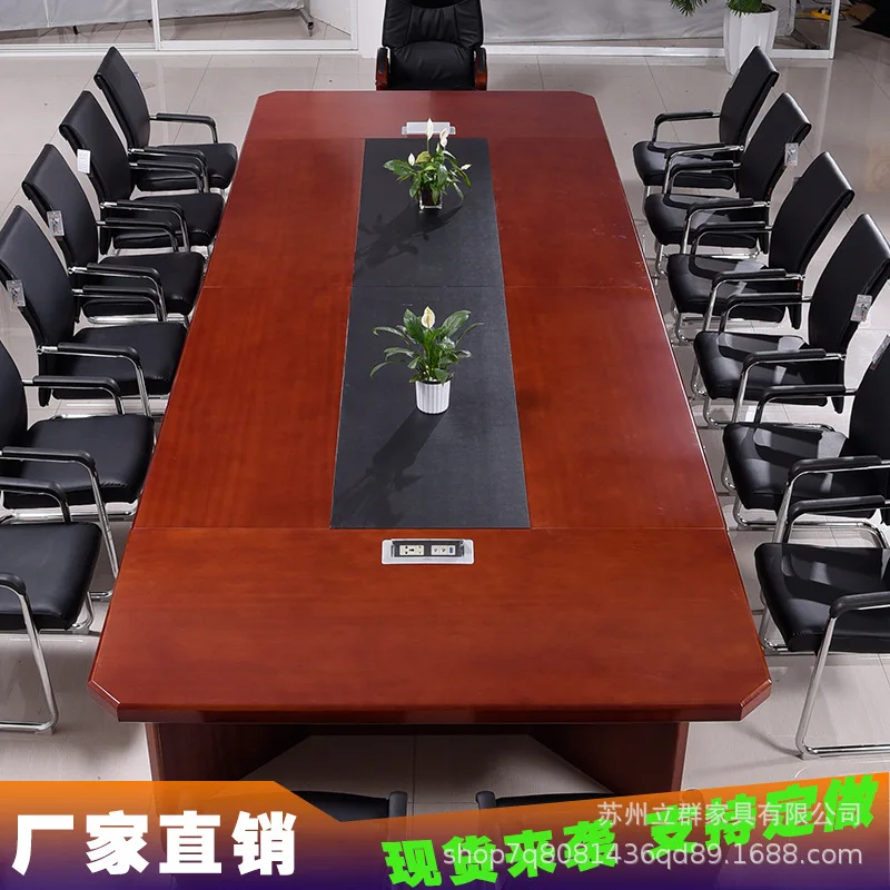 Rectangular-minimalist-conference-table-long-table-conference-room ...