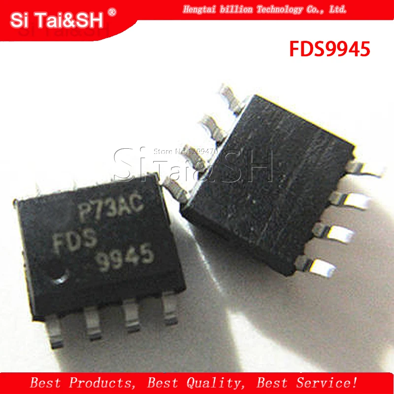 Tubo MOS de alto voltaje, LCD, FDS9945, FDS9945N, 9945N, AO9945, SI9945 ...