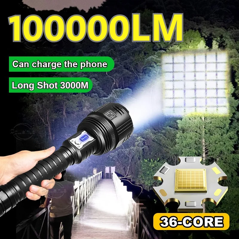 Super-Bright-XHP360-LED-Flashlight-Ultra-Powerful-Long-Range-Zoom ...