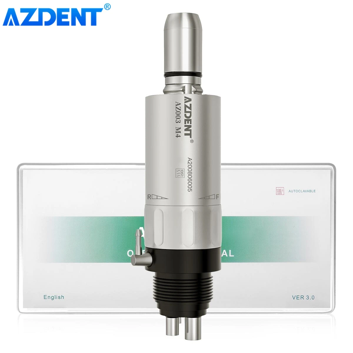 1PC-AZDENT-Dental-Air-Motor-2-Holes-4-Holes-Low-Speed-Handpiece-Kit ...