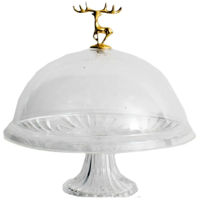 Acrylic-Fruit-Plate-Transparent-Plastic-Tray-Household-Living-Room ...