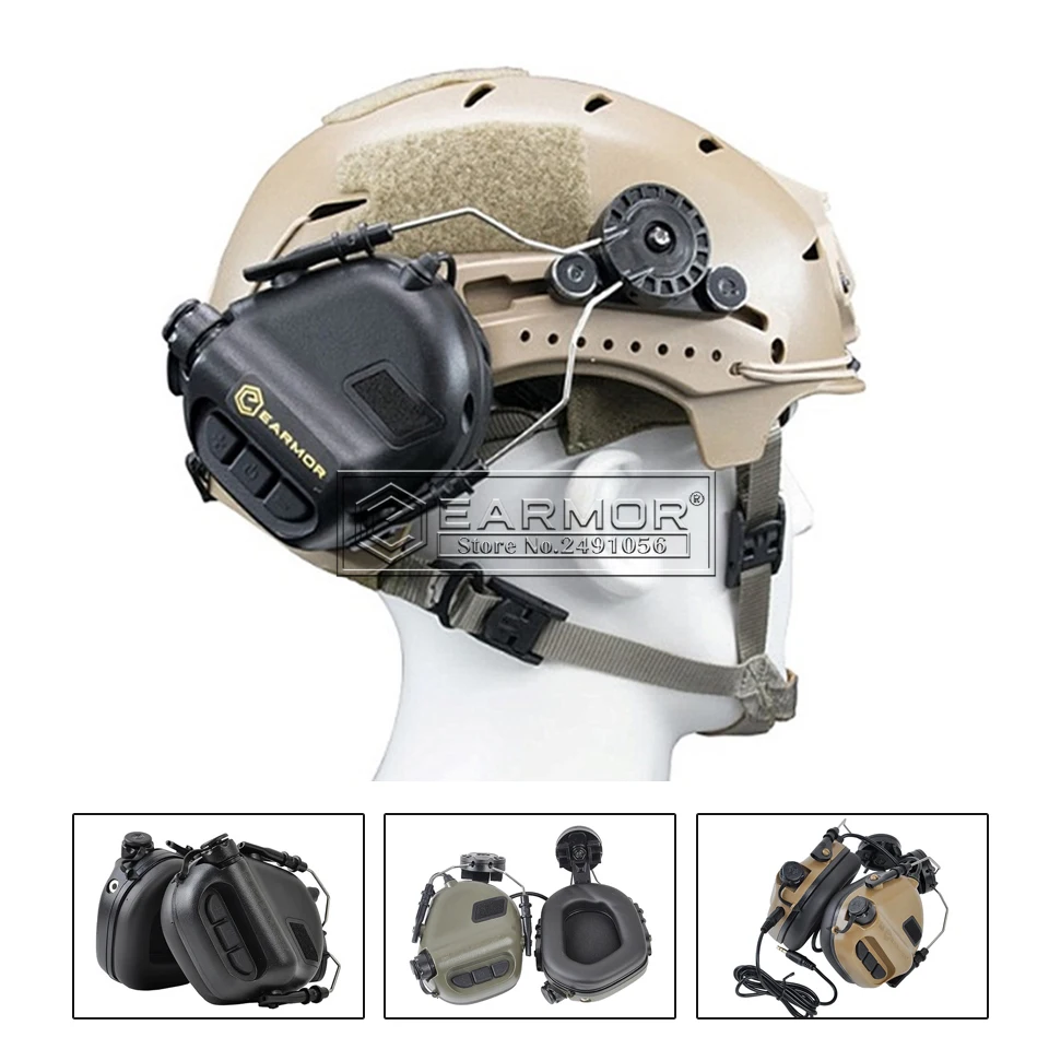 EARMOR-Tactical-Headset-Hearing-Protection-M31H-Suitable-for-Wendy ...