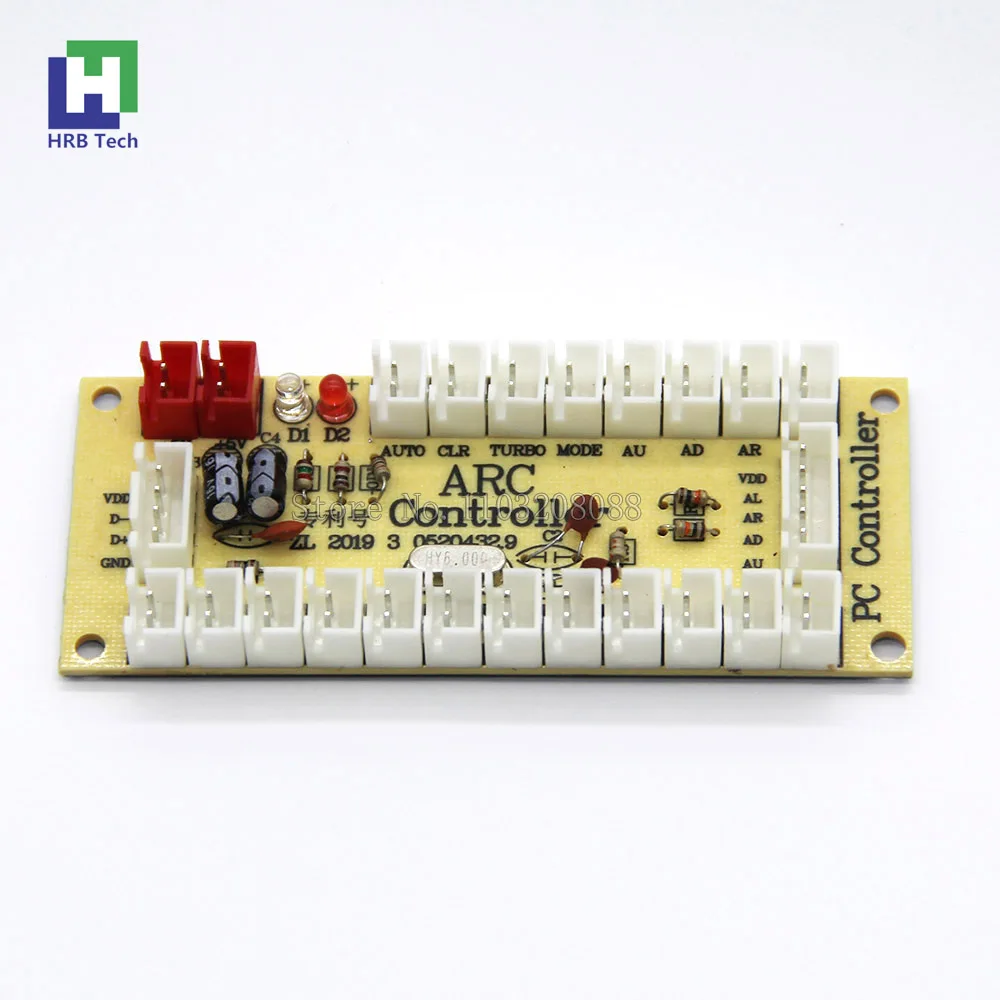 Zero-Delay-Encoder-PCB-Board-USB-Joystick-Controller-For-PC-Raspberry ...