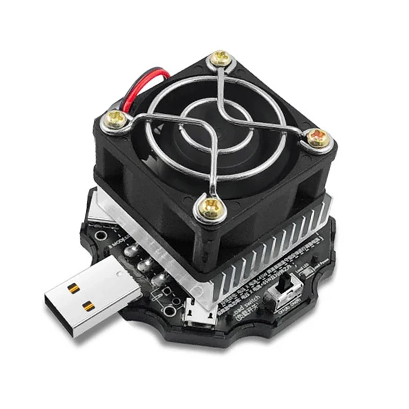 65W USB DC electronic Load resistor Discharge battery test capacity ...