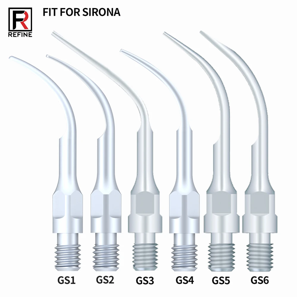 5pcs Scaler Scaling Tips For Sirona Dental Ultrasonic Supragingival ...