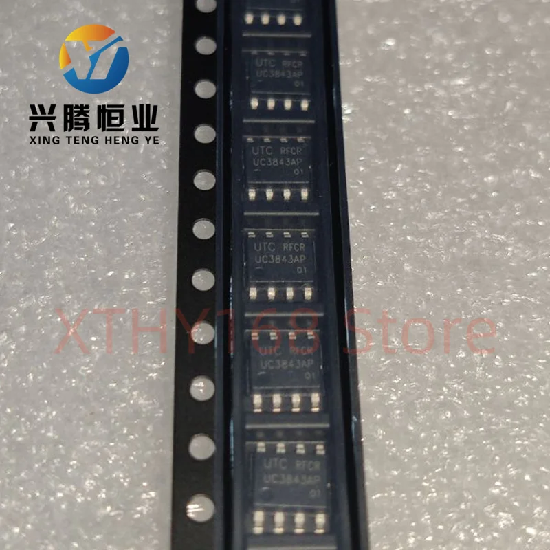 10pcs/Lot UC3843AP-S08-R SOP-8 UC3843AP AC-DC Controller And Regulator ...