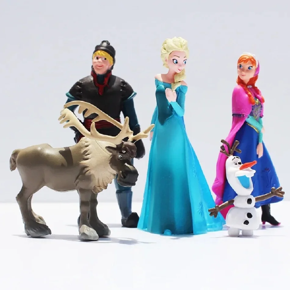 Figuras-de-acci-n-de-Frozen-la-reina-de-las-Nieves-princesa-Anna-Elsa ...