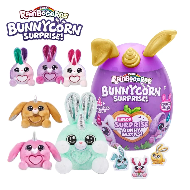 Zuru BUNNYCORN SURPRISE! Unicorn Magic Egg Cartoon Cute Rabbit Rabbit ...