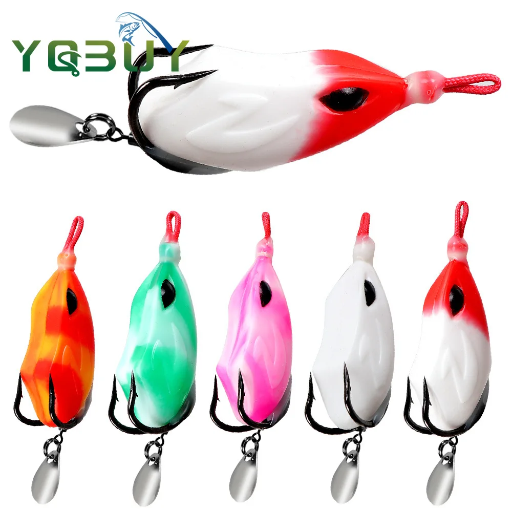 4-5cm-8g-Fishing-Soft-Jump-Frog-Lure-Fishing-Bait-Lure-with-Blood ...
