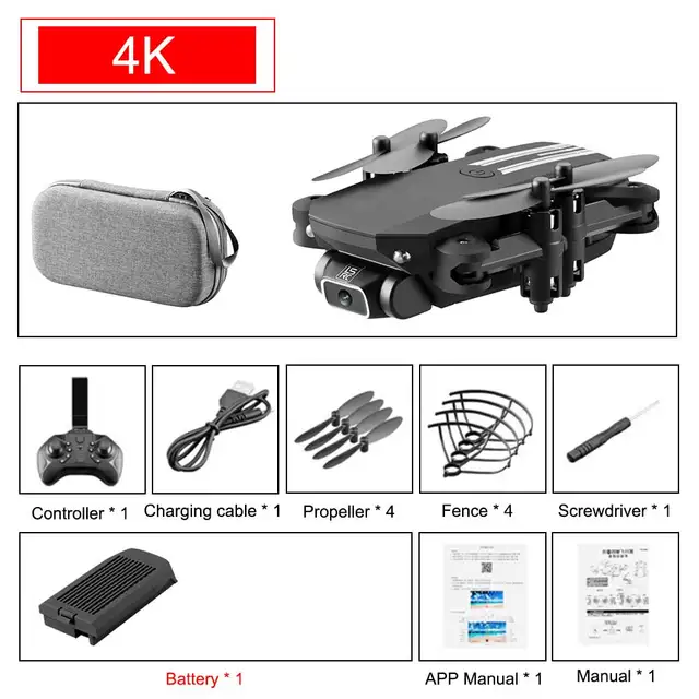 4k HD Wide Angle Camera Wifi FPV Drone – 5 Star Drones