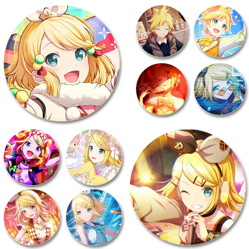 44mm-Kagamine-Rin-Brooches-Cosplay-Music-Group-Badge-Handmade-Creative ...