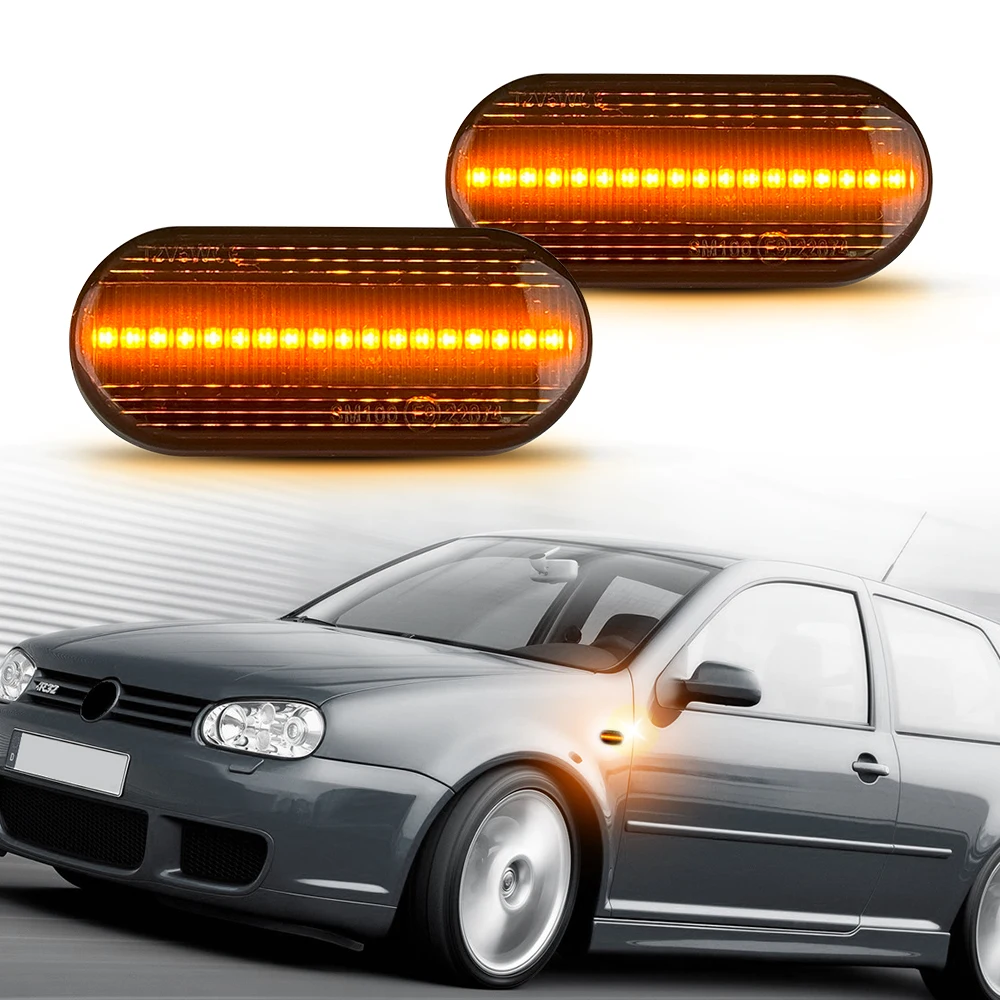 2PCS-Led-Dynamic-Side-Marker-Turn-Signal-Light-Sequential-Blinker-Light ...