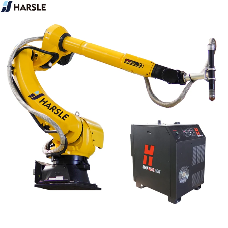 6 Axis Stamping Robotic Arm Plasma Cutting Robot Machine