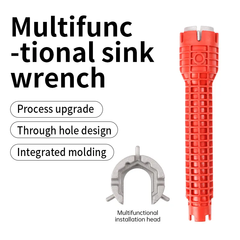 Sink-Wrench-Faucet-Plumbing-Repair-Installer-Kit-Anti-Slip-Handle ...