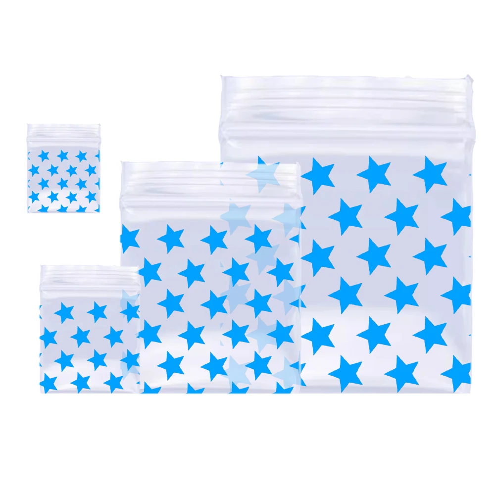 Zip-Self-Locking-Plastic-Bags-All-Purpose-Storage-Baggies-Micro-Pouch ...