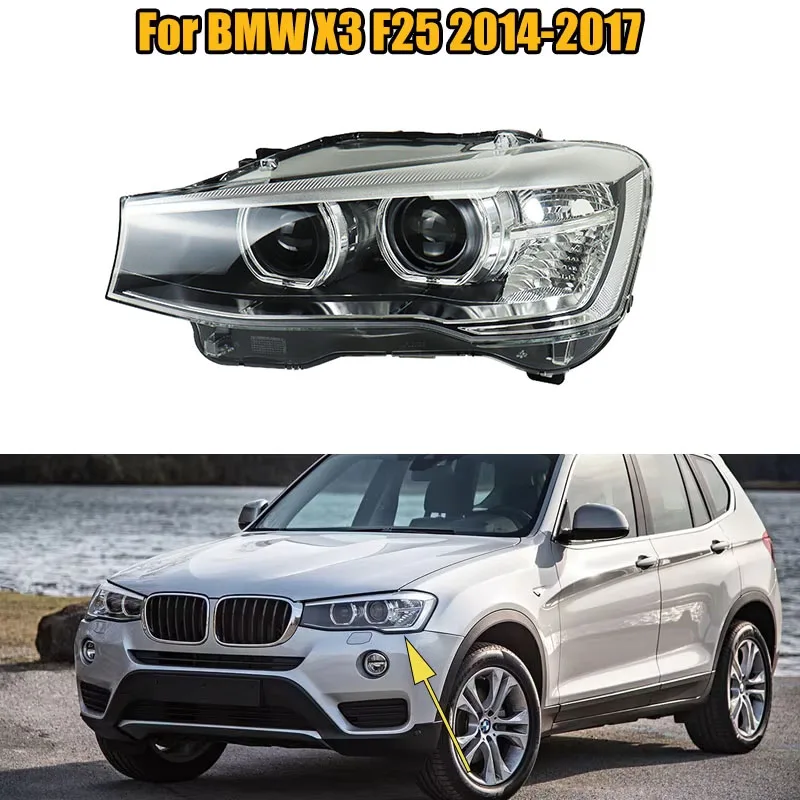Para BMW X3 F25 2014 2015 2016 faro Xenon Hid sin AFS/con conjunto de ...