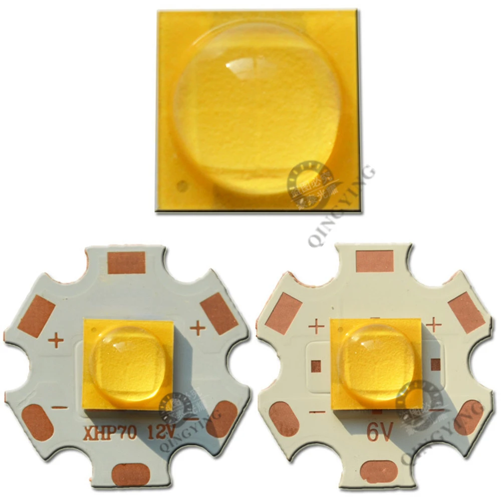 1-10PCS-ETI-7070-6V-4Chips-15W-LED-Emitter-Diode-XHP50-XHP70-Cool-White ...