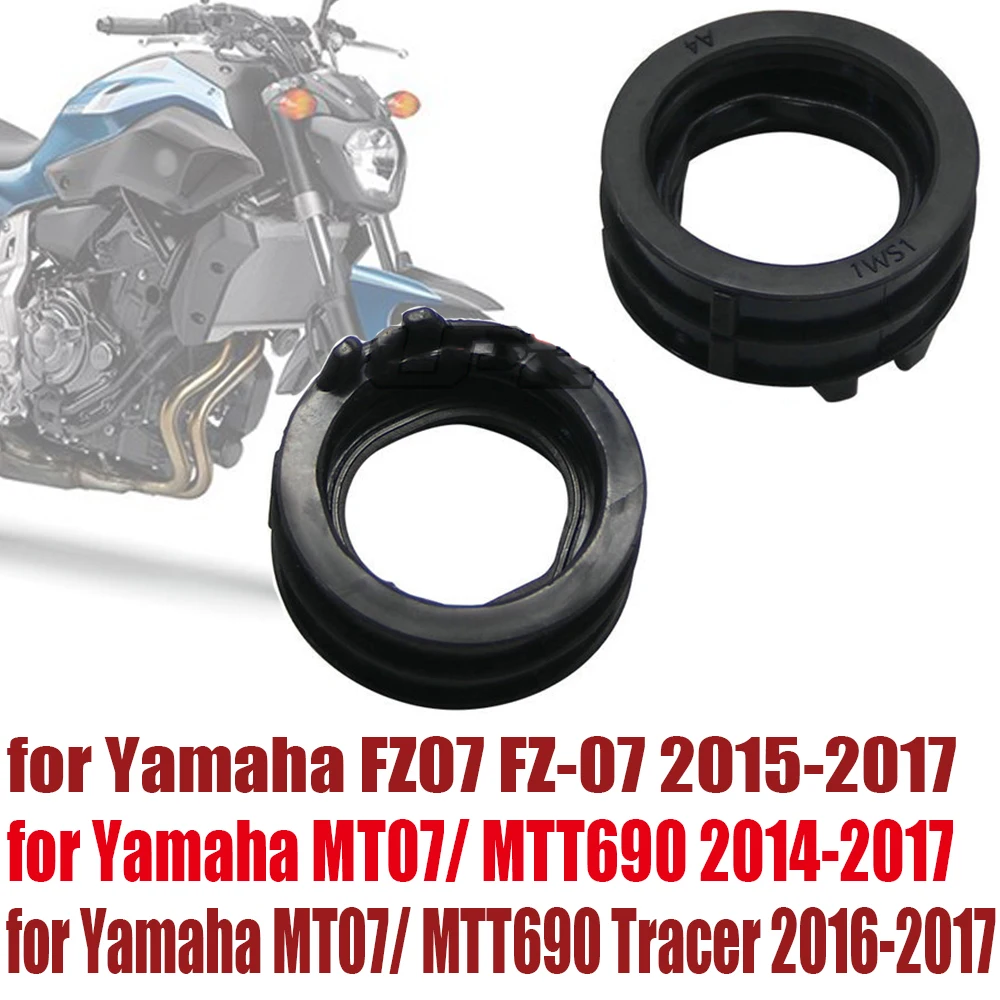 Motorcycle Carburetor Adapter Intake Manifold For YAMAHA FZ07 FZ 07 ...