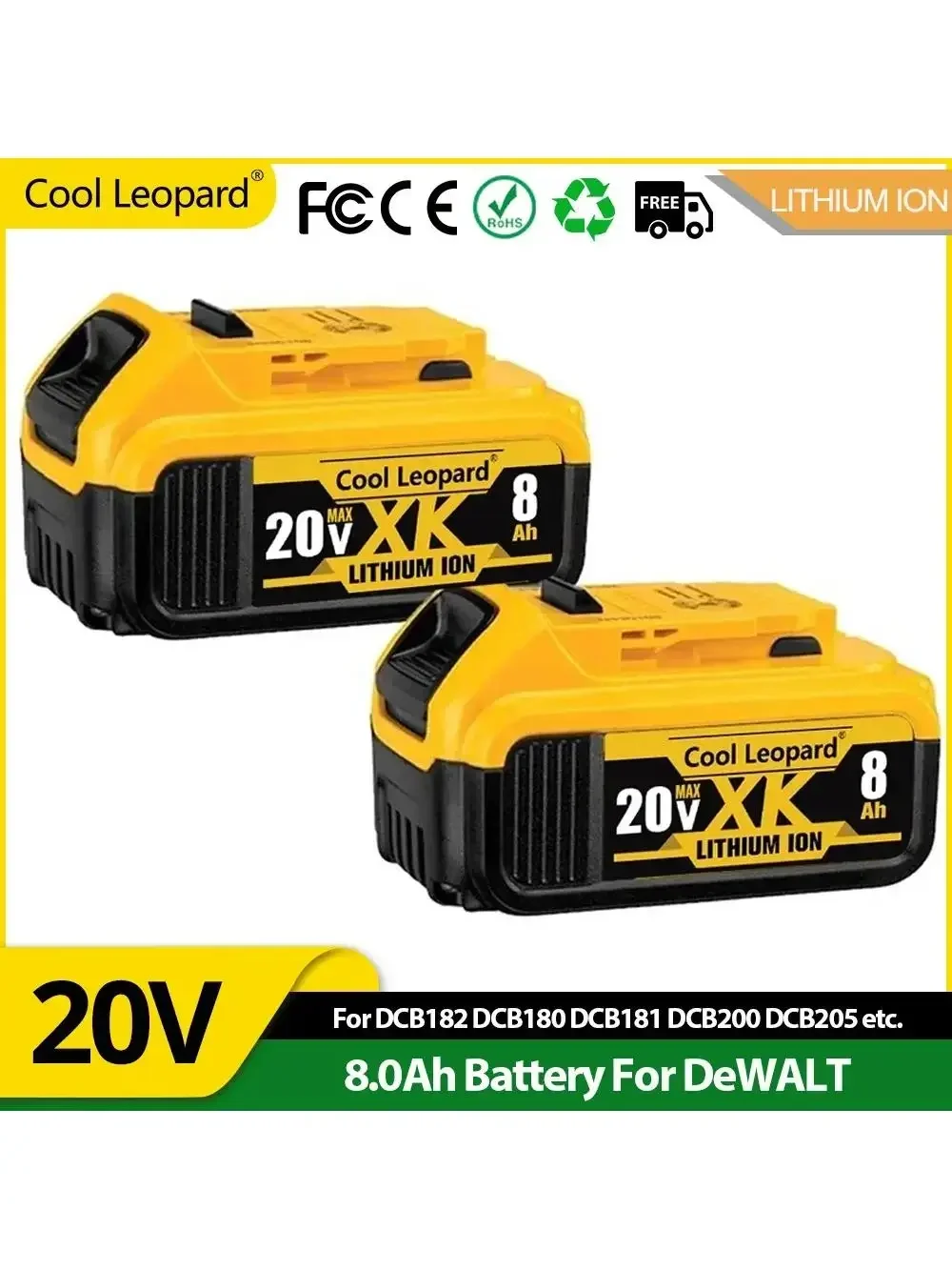 DeWalt-Original-Power-Tool-Baterias-grande-capacidade-de-substitui-o-Li-ion-Battery-12000mAh-20 ...