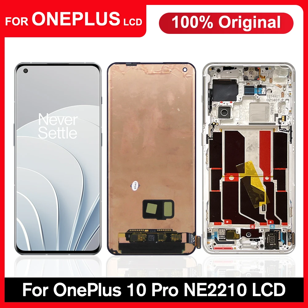 6.7"Original AMOLED For Oneplus 10 Pro LCD Display Touch Screen ...