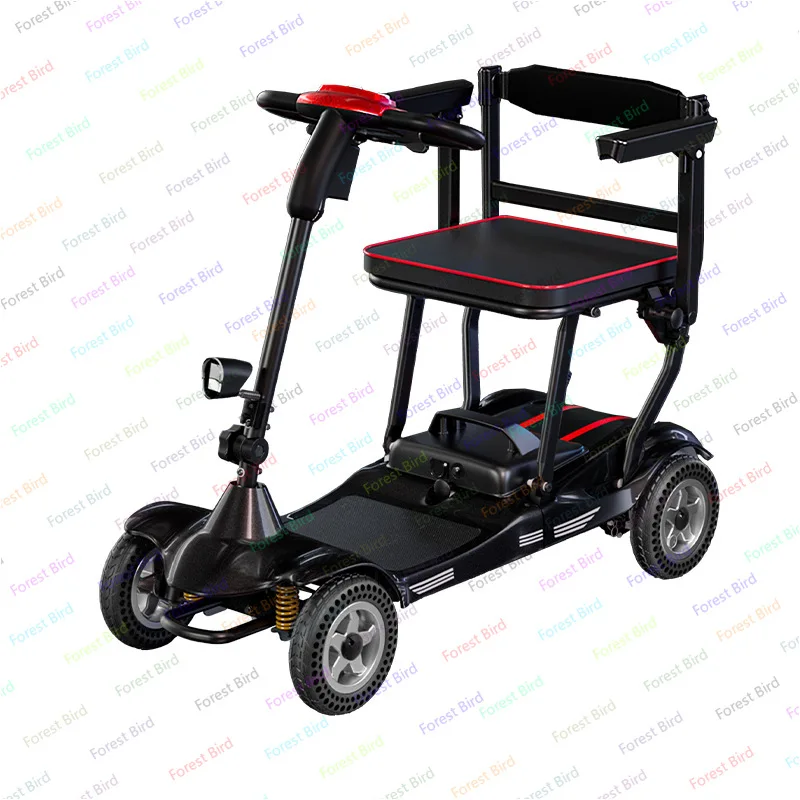 Light-Pace-Elderly-Scooter-Four-Wheel-Electric-Foldable-and-Portable ...