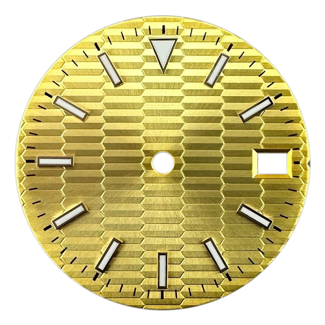 28-5mm-NH35-Stripe-Series-Watch-Dial-C3-Green-Luminous-Face-Custom-LOGO ...