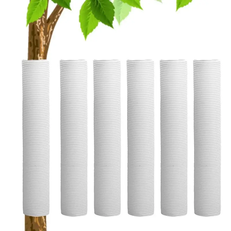 Tree Trunk Protectors 6pcs Protective Flexible Tree Wraps Plant Bark ...