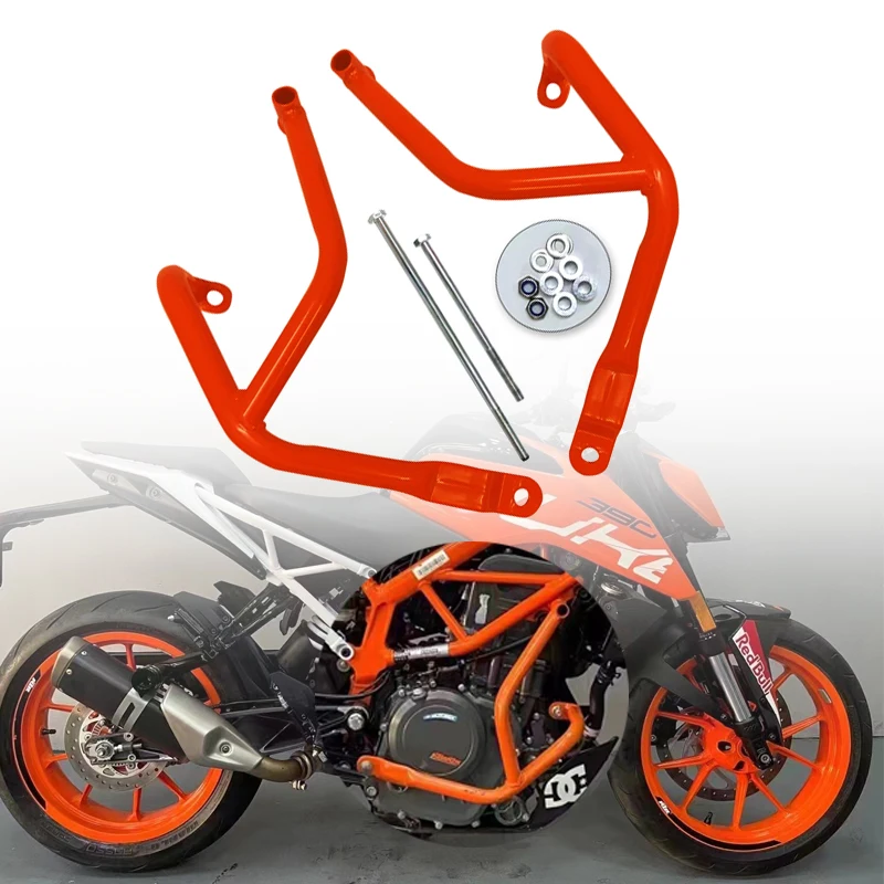 Motorcycle Crash Bar Engine Guard Bumper Stunt Cage Frame Protector For ...