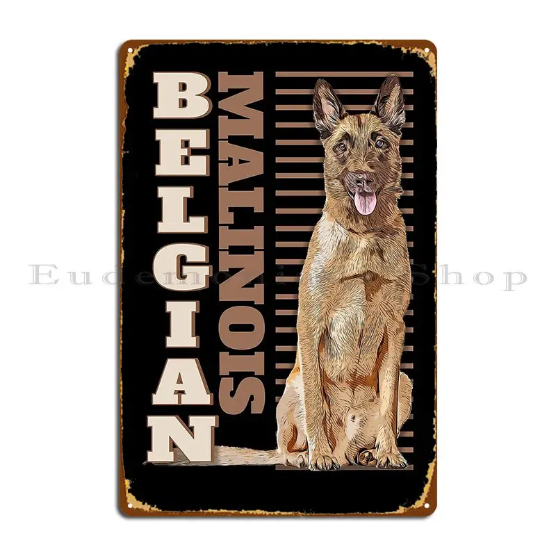 Belgian-Malinois-Dog-Metal-Signs-Decoration-Bar-Retro-Create-Designing ...