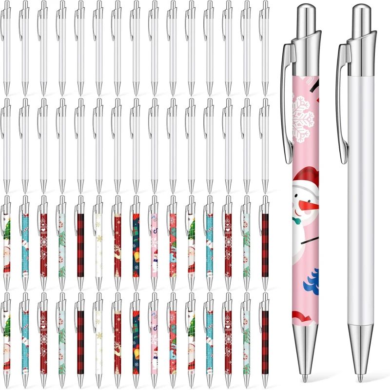30 Pcs Sublimation Pens Blank Heat Transfer Pen Sublimation Ballpoint ...