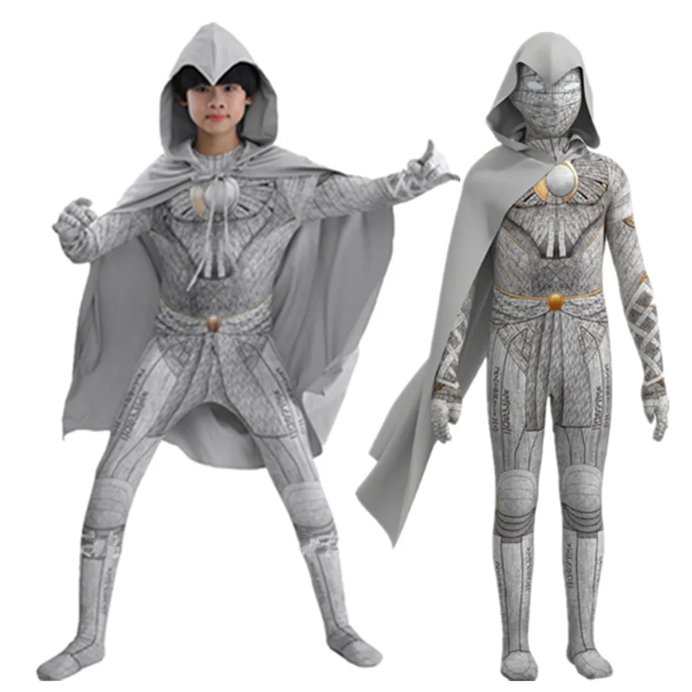 Moon Knight Adult /child Models Cosplay Costumes Jumpsuits Marc Spector ...