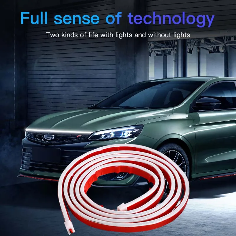 Universal-LED-Car-Hood-Lights-Strip-Engine-Hood-Guide-Decorative ...