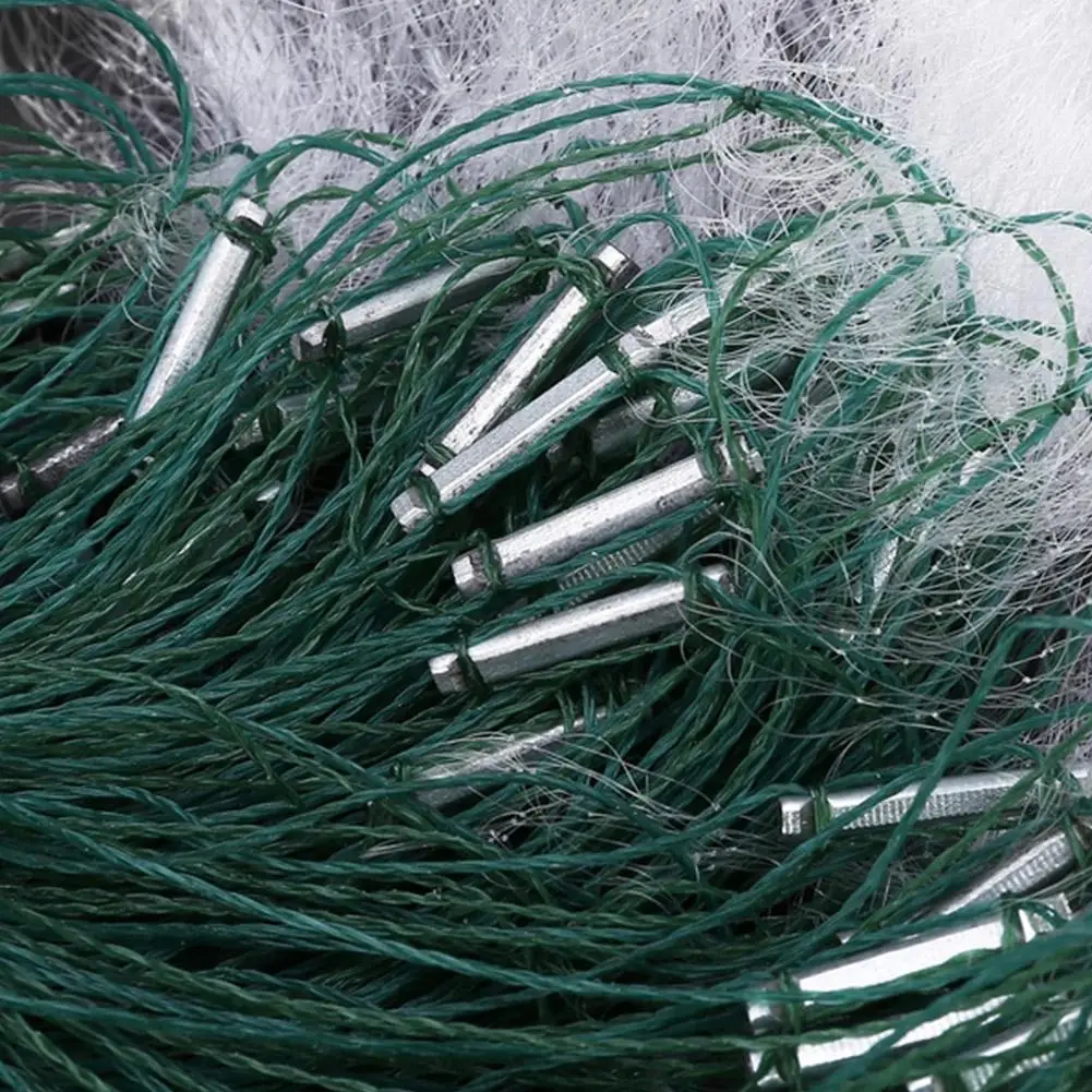 Fishing Net Single Mesh Nylon Float Trap Monofilament Gill Net Fishing ...