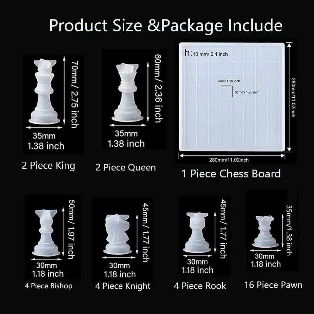 Rook Chess Piece Dimensions