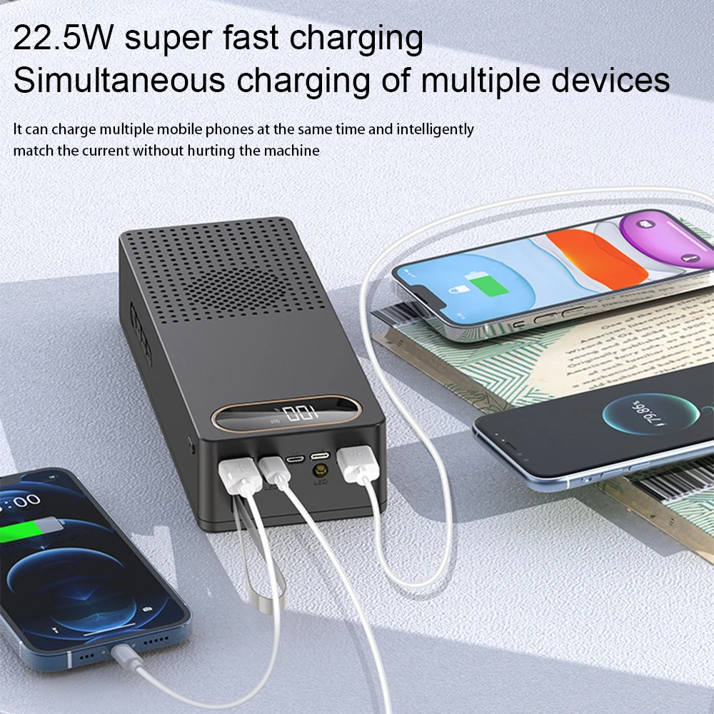 Battery-Storage-Box-PD-QC3-0-Quick-Charge-Power-Bank-Box-Battery-Holder ...