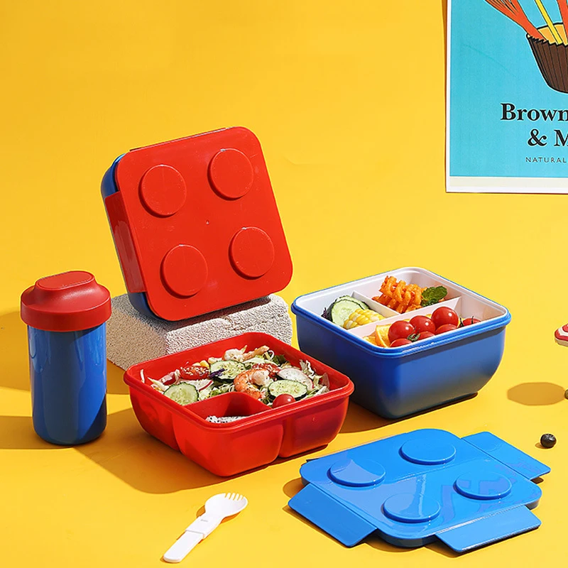 Portable-Sealed-Lunch-Box-Color-Building-Blocks-Splicing-Children-s ...
