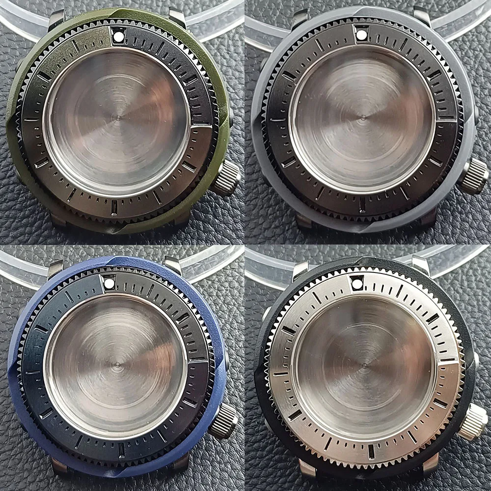 46mm-SNE-Stainless-Steel-Case-Fit-NH-35-NH36-Movement-Case-Sapphire ...