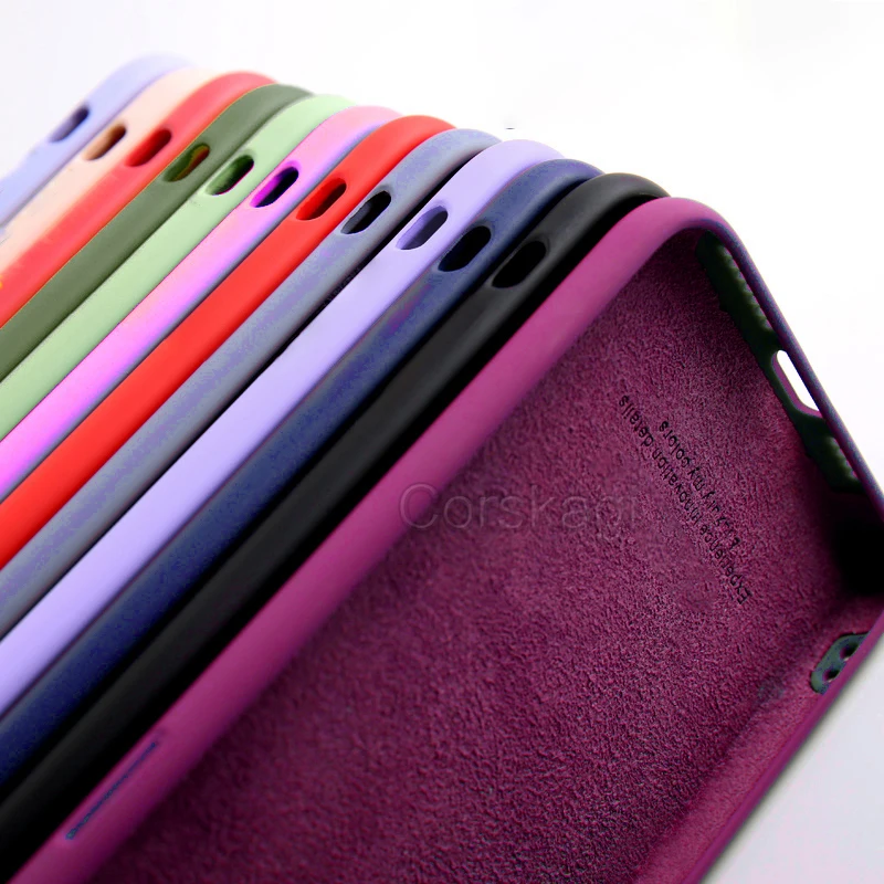 Original Soft Liquid Silicone Case Cover For XIAOMI REDMI 12 12C 10C ...
