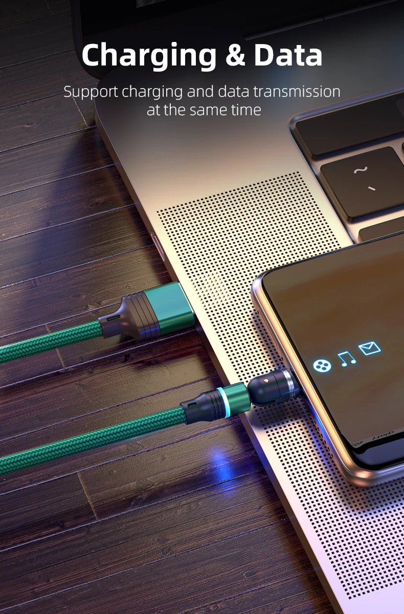 Câble USB Magnétique Triple Embouts - Micro, USB, Type-C – xiaros
