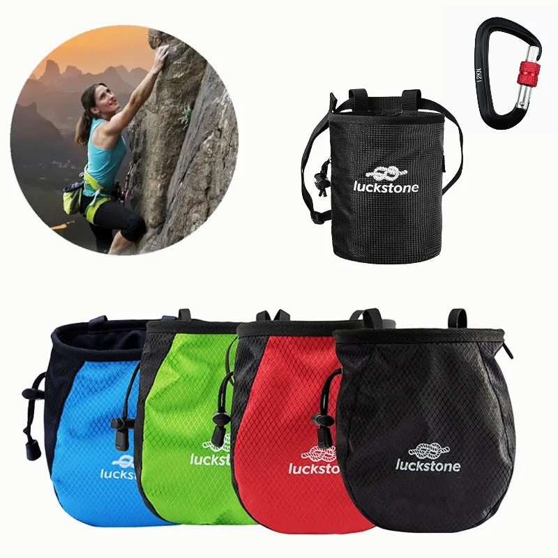 Climbing-magnesium-bag-Rock-Climbing-Bag-Adjustable-Waist-Belt-Nonslip ...