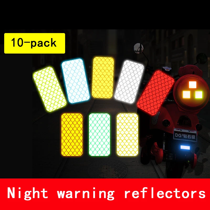 Car Bumper Reflective Stickers Reflective Warning Strip Tape Secure ...