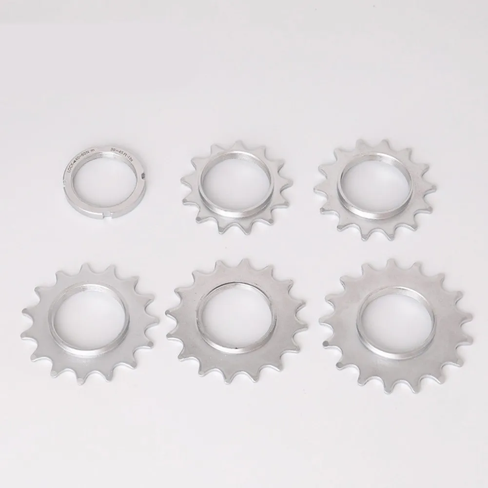 Bicycle-Sprocket-Fixed-Gear-Speed-Cog-Lock-Ring-13T-14T-18T-Track-Bike ...