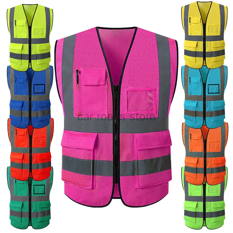 Chaleco-reflectante-de-seguridad-para-hombre-y-mujer-chaqueta-de ...