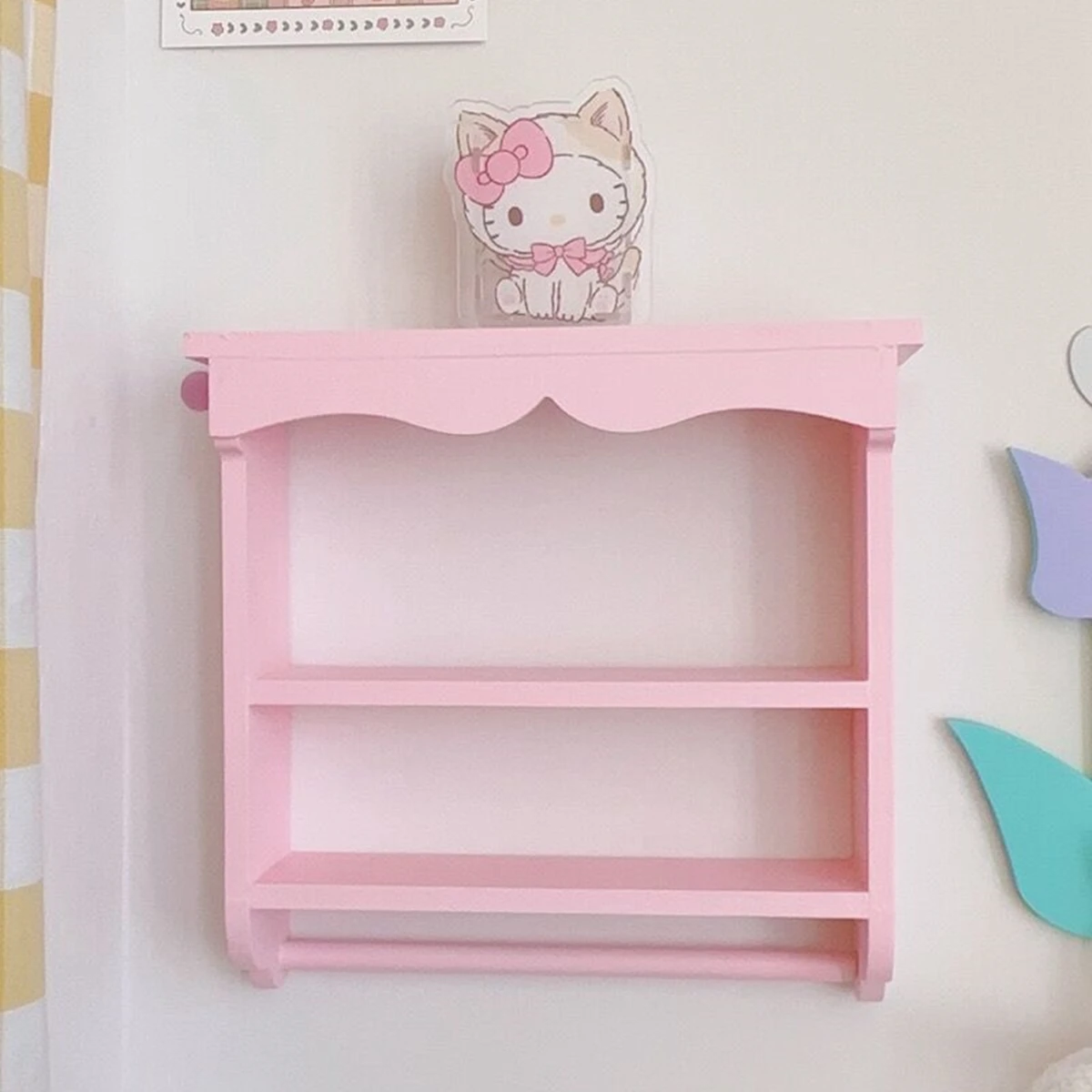 Estantes-de-dormitorio-japoneses-Kawaii-rosa-estante-de-almacenamiento ...