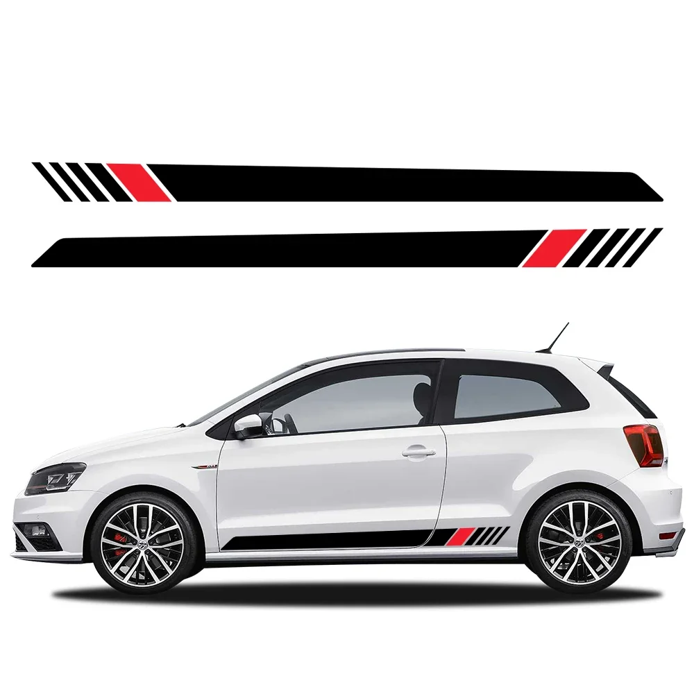 2PCS-Racing-Style-Car-Side-Stickers-Auto-Tuning-Modification-PVC-Decals ...