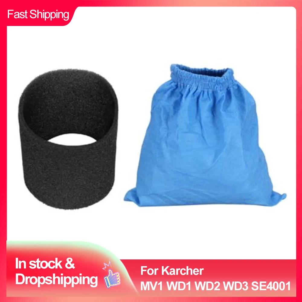 Bags Filters Karcher Wd2 | Karcher Wd1 Accessories | Karcher Wd1 Foam Filter - Filter - Aliexpress